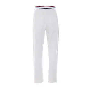 Brunello Cucinelli Striped Cotton Blend Trousers
