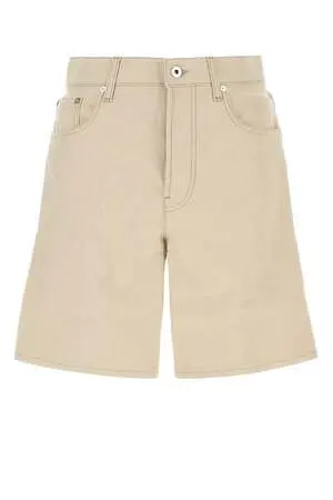 Burberry Sand Cotton Bermuda Shorts