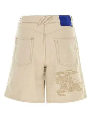 Burberry Sand Cotton Bermuda Shorts
