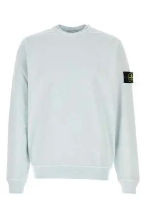 Stone Island Pastel Cotton Crewneck Sweatshirt