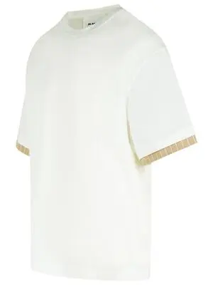 JIL SANDER Cotton Crew Neck T-shirt - White
