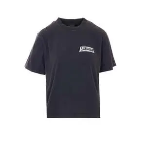 Balenciaga Masking Tape Medium Fit T-shirt - Black
