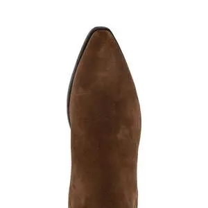 Prada Suede Chelsea Boots - Brown