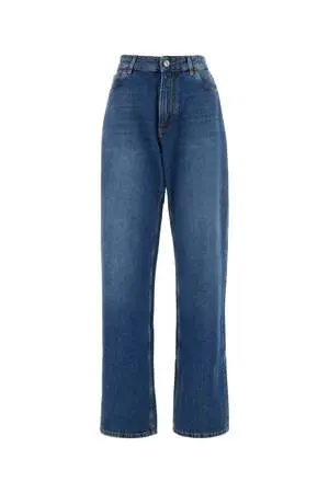 Etro Flare Pants With Paisley Ramage Motif - Blue