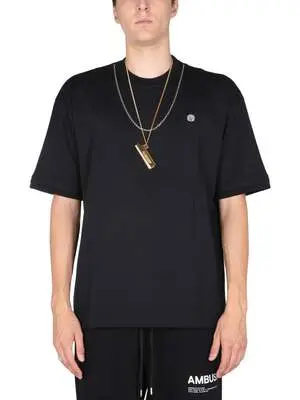 AMBUSH T-shirt With Iconic Chain - Black