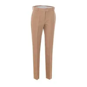 Max Mara S MAX MARA Fatina Stretch Viscose And Cotton Trousers Cream
