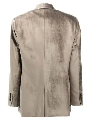 Brunello Cucinelli Single-breasted Chenille Blazer