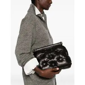 MAISON MARGIELA Grained Panel Shoulder Bag