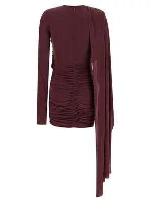 Andamane Xenia Minidress With Side Scarf Detail