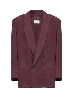 Saint Laurent Double-breasted Blazer - Multicolor