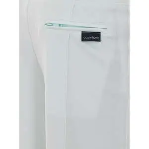 COURREGES Straight-leg Tracksuit Trousers - Green