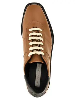 Stella McCartney Sneak-elyse Alter Mat Wedge Lace-up - Brown