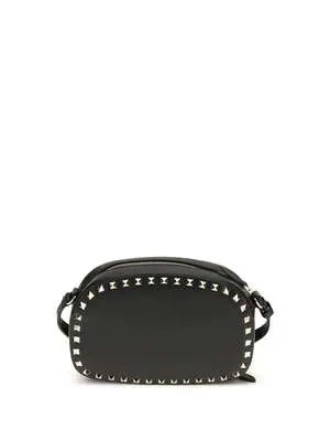 Valentino Garavani Rockstud Shoulder Bag - Black