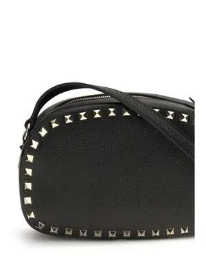 Valentino Garavani Rockstud Shoulder Bag - Black