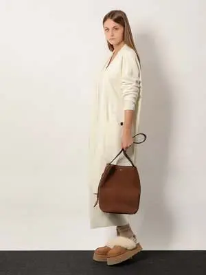 Max Mara Giusto Cashmere Belted Cardigan - Multicolor