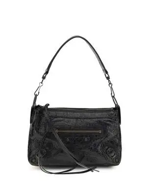 Balenciaga Le City Moto Mini Handbag - Black