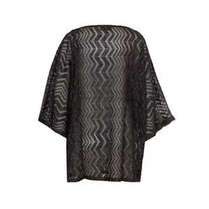 Missoni Viscose Zig Zag Cover-up Kaftan - Brown