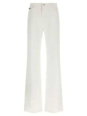 Dolce & Gabbana High-waist Straight-leg Jeans - White