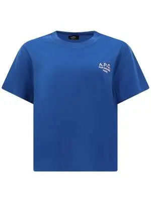 A.p.c. A.P.C. Logo T-Shirt Blue