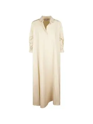 Max Mara Cotton Chemisier Dress - Multicolor