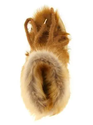 Fendi Apres Chic Sheepskin And Fur Boots