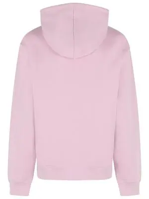 Marni Cotton Hooded Sweatshirt With Embroidered Logo - Pink