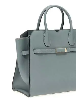 VALEXTRA Milano Medium Handbag - Gray