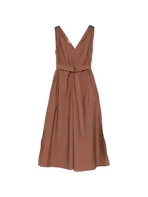 Brunello Cucinelli Spaghetti Strap Dresses