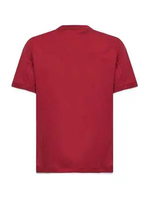 Brunello Cucinelli Cherry Cotton Faux Layering T-shirt