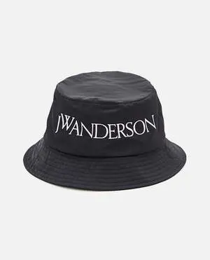 JW Anderson Black Logo Bucket Hat