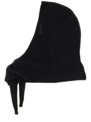 GANNI Ribbed Wool Balaclava