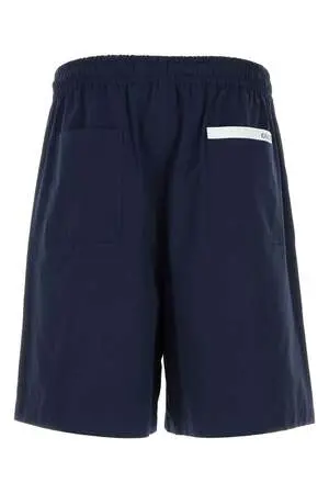 Gucci Navy Poplin Bermuda Shorts