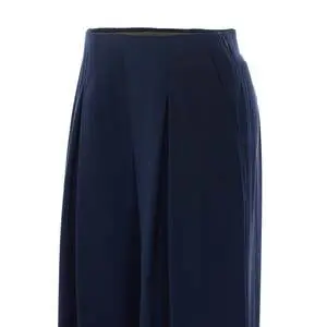 Max Mara Palude Pleated Front Trousers - Blue