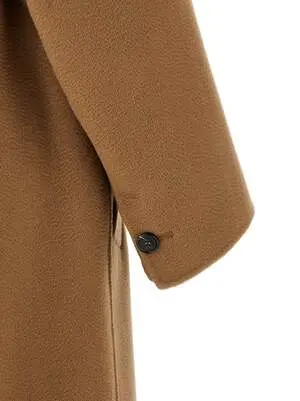Max Mara Dalila Double-breasted Wool And Cashmere Coat - Brown