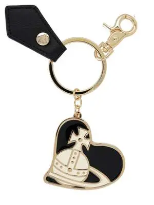 VIVIENNE WESTWOOD Keychain Orb Heart - Black