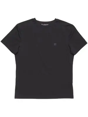 Acne Studios Cotton T-shirt With Logo Detail - Multicolor