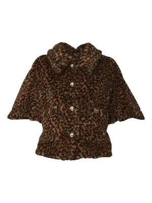 Max Mara Wool Cape - Multicolor
