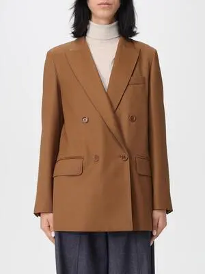 Max Mara Double-breasted Blazer - Brown