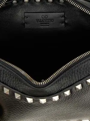 Valentino Garavani Rockstud Shoulder Bag - Black