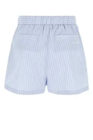 Gucci Embroidered Poplin Shorts