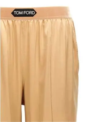 TOM FORD Silk Stretch Pajama Pants - Cream