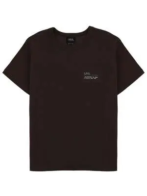 A.p.c. T-shirt Niclas - Brown