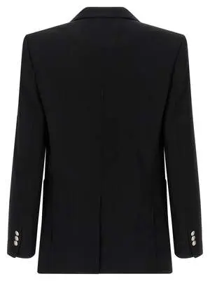 Balmain Grain De Poudre Blazer - Black