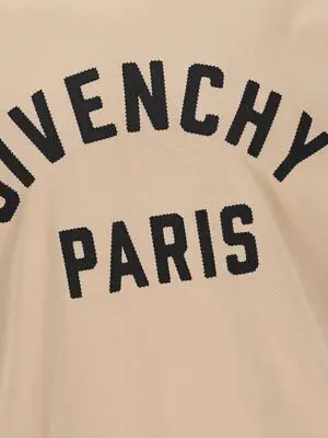 Givenchy Paris Embroidery Cotton T-shirt - Multicolor