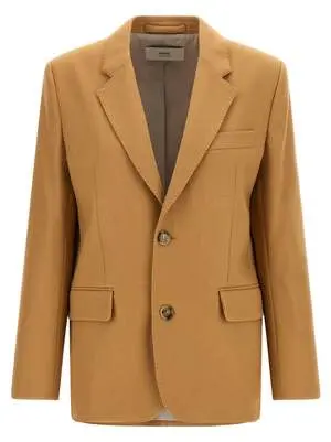Ami Single-breasted Wool Blazer