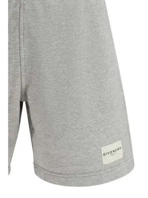 Givenchy Cotton Sports Shorts - Gray