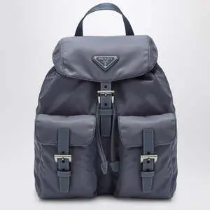 Prada Re-edition 1978 Small Backpack Aviator In Re-nylon - Blue
