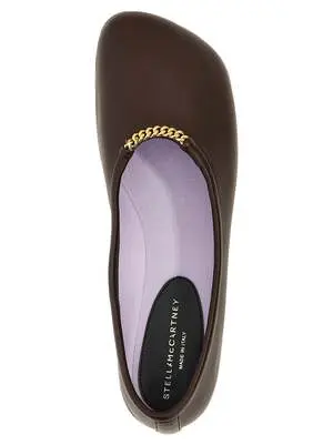 Stella McCartney Ryder Ballet Flats With Chain Detail