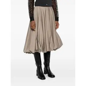 Balenciaga Full Skirt - Cream