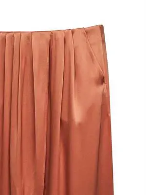 Giorgio Armani Silk Long Wrap Skirt